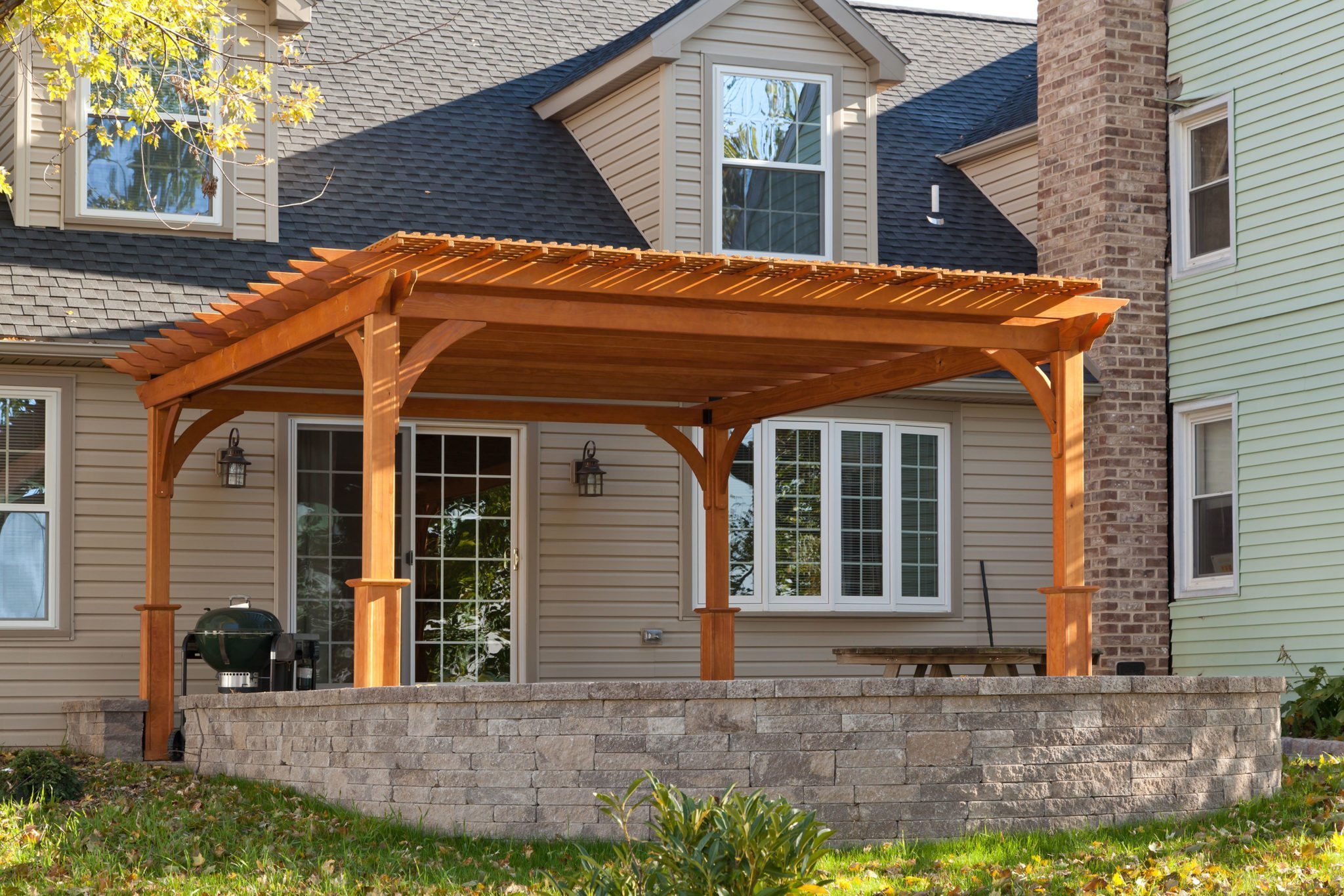 14x14 Elegant Wood IMG_0253 - Creative Gazebos